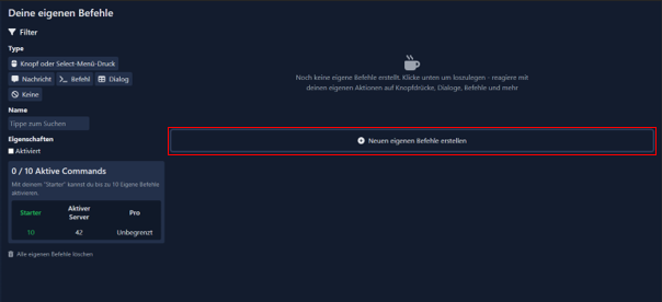Eigene Befehle mit SCNX erstellen