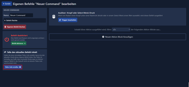 Eigene Befehle mit SCNX erstellen