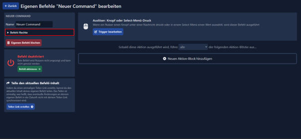 Eigene Befehle mit SCNX erstellen